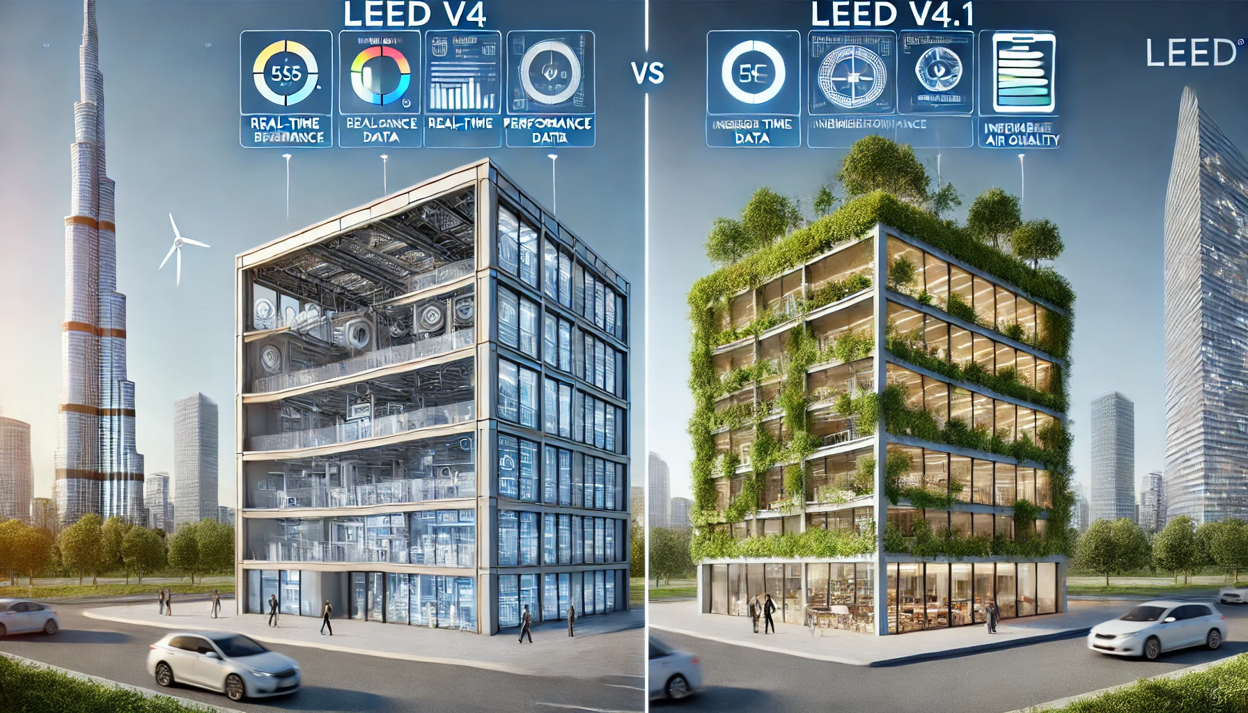 LEED v4 vs LEED v4.1 - LEED Saudi Arabia